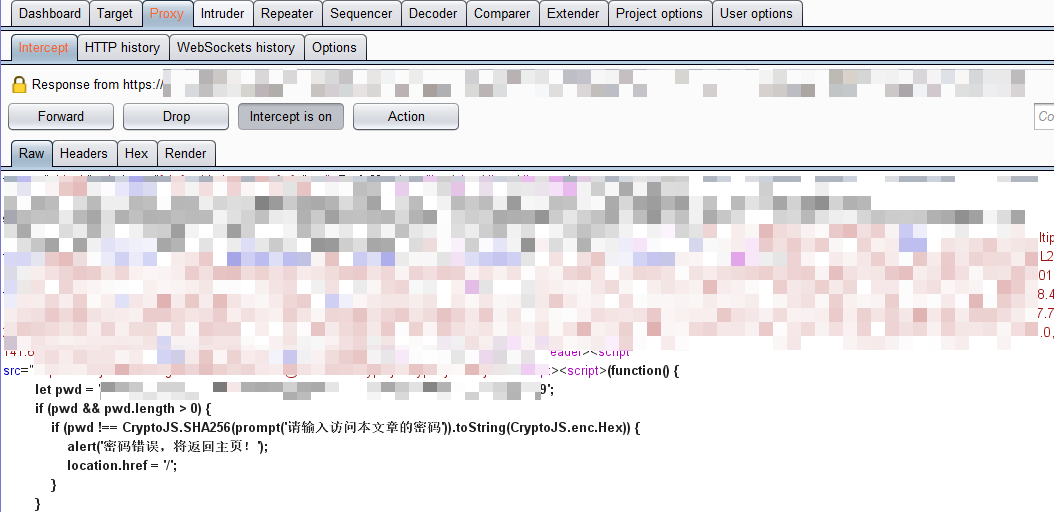 绕过静态博客的文章密码验证 | RainChan的小博客